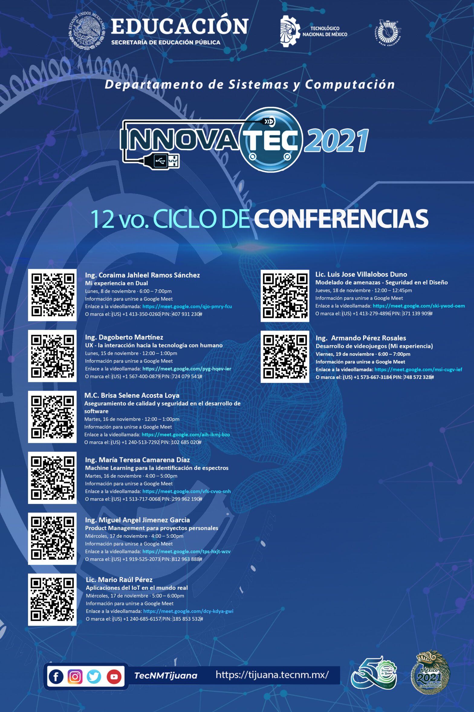 50 ANIVERSARIO DEL ITT – Tecnológico Nacional de México – Tijuana
