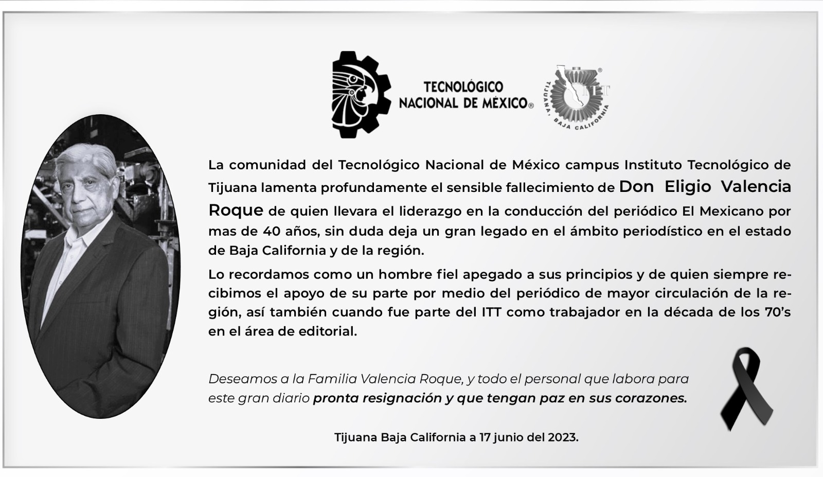La comunidad del Tecnológico Nacional de México Campus Instituto ... La comunidad del Tecnológico Nacional de México Campus Instituto ...